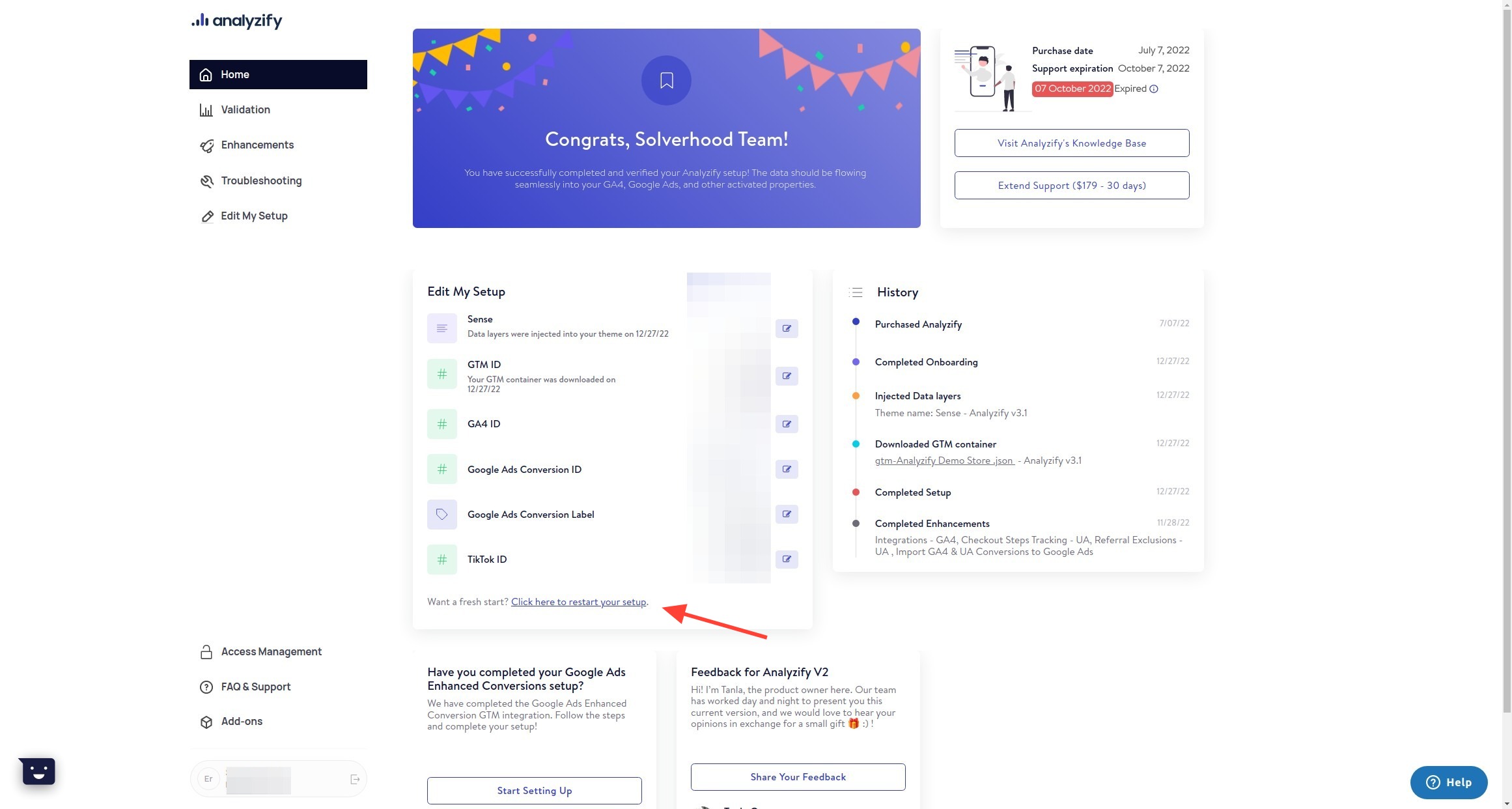 Cookiebot (by Usercentrics) Setup | Analyzify Docs