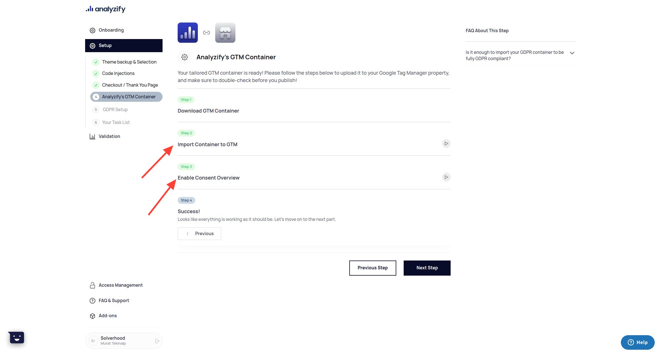 Cookiebot (by Usercentrics) Setup | Analyzify Docs