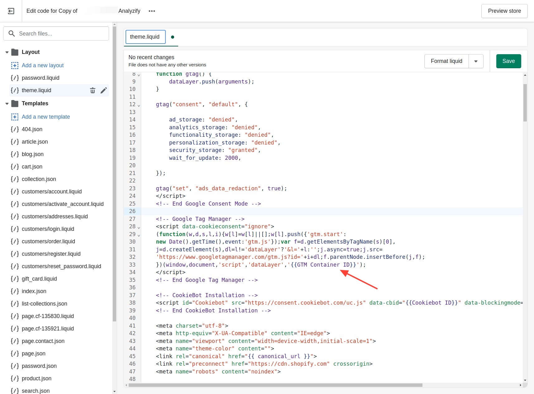 Cookiebot (by Usercentrics) Setup | Analyzify Docs
