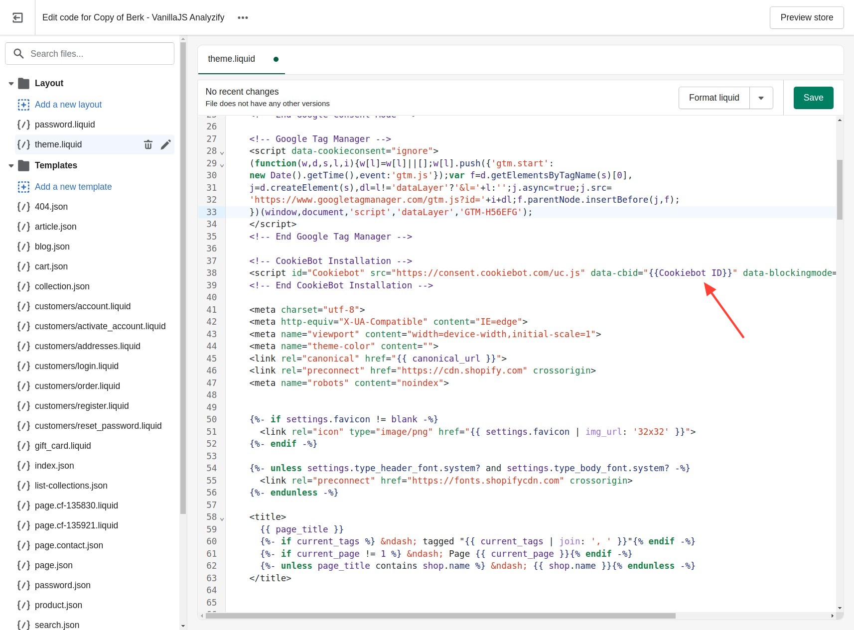 Cookiebot (by Usercentrics) Setup | Analyzify Docs