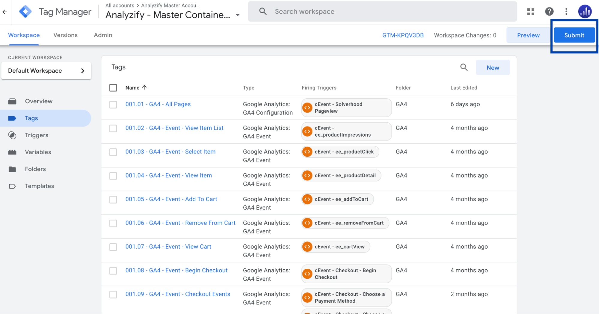 Step 5: Setup Validation with GTM | Analyzify Docs